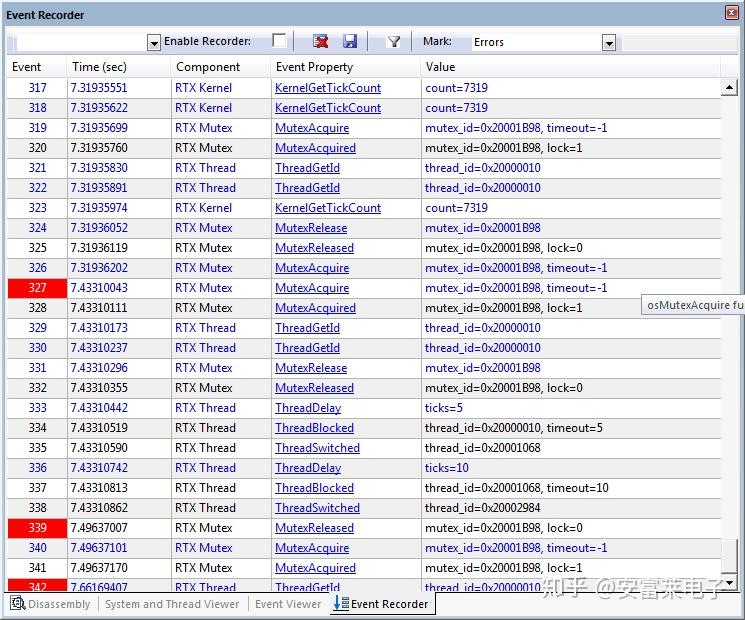 【专题教程第7期】终极调试组件Event Recorder，各种Link通吃，支持时间和功耗测量 - 知乎