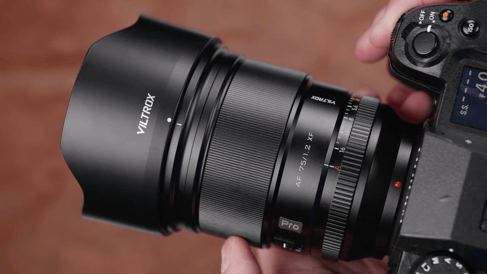 国产唯卓仕X卡口自动对焦75mm F1.2镜头测评 - 知乎