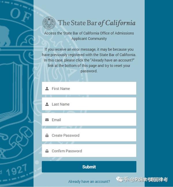 中国律师如何考加州律师：CA BAR 报考第一步，注册 CA BAR 报考资格审查！ - 知乎