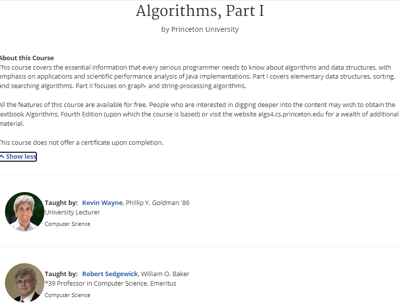 Coursera - Algorithms, Part I - 知乎