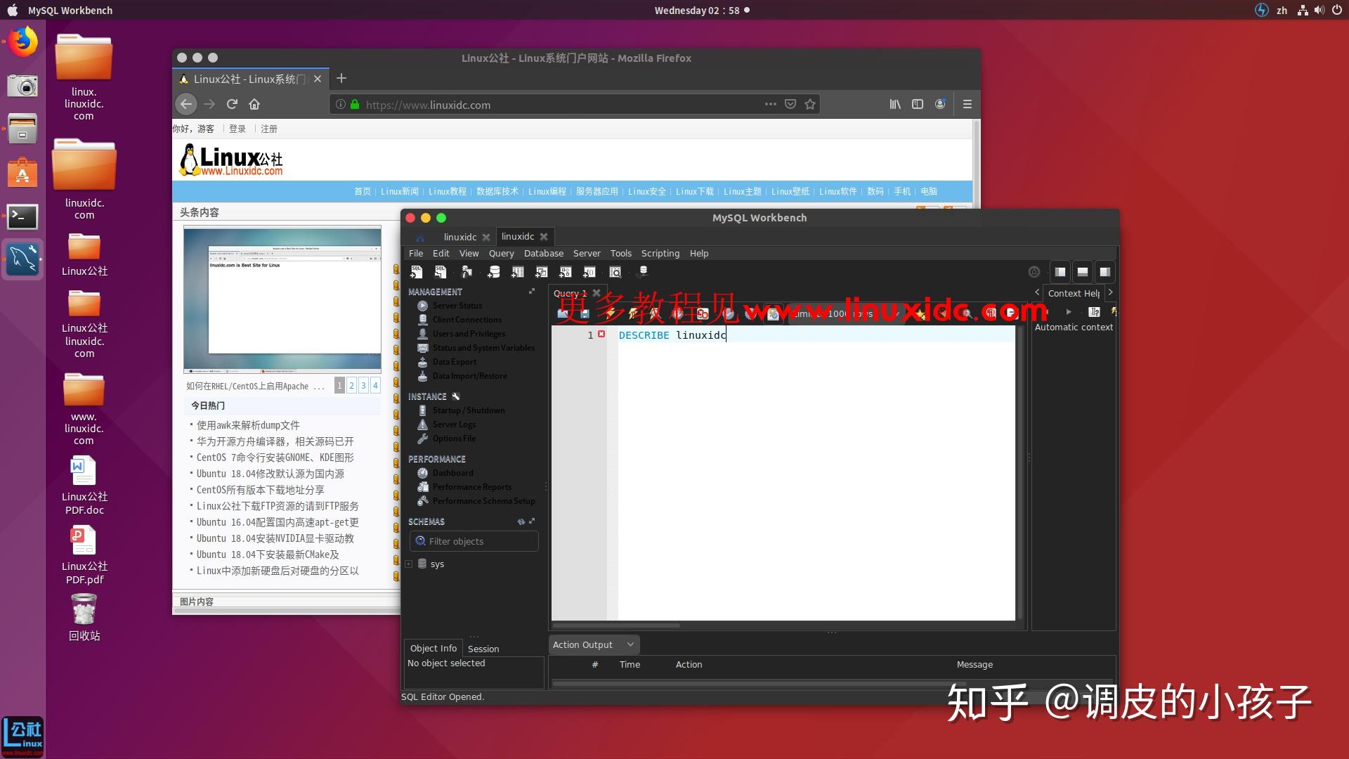  Ubuntu 18 04 MySQL Workbench 