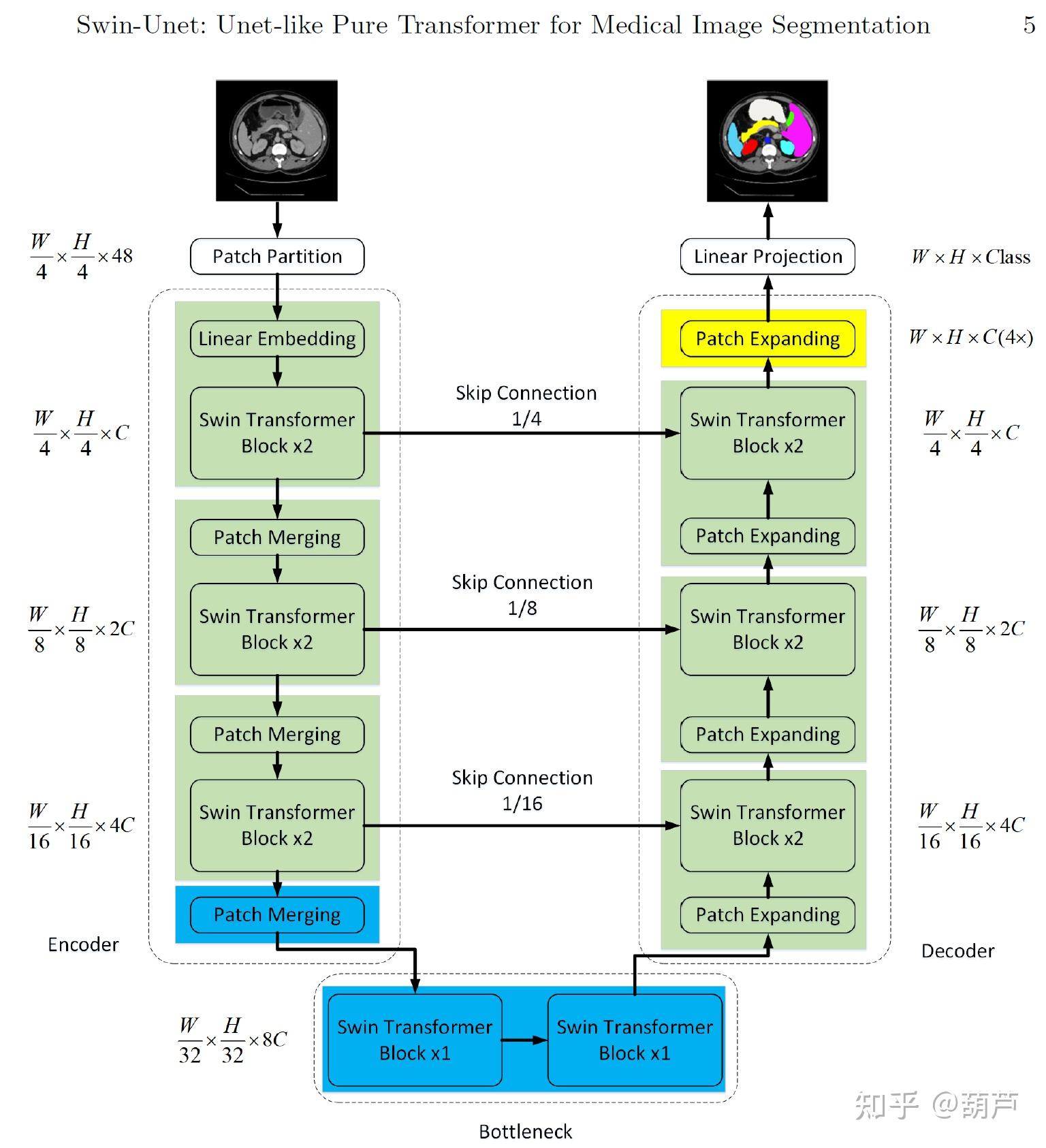 Swin-Unet: Unet-like Pure Transformer for Medical Image Segmentation - 知乎