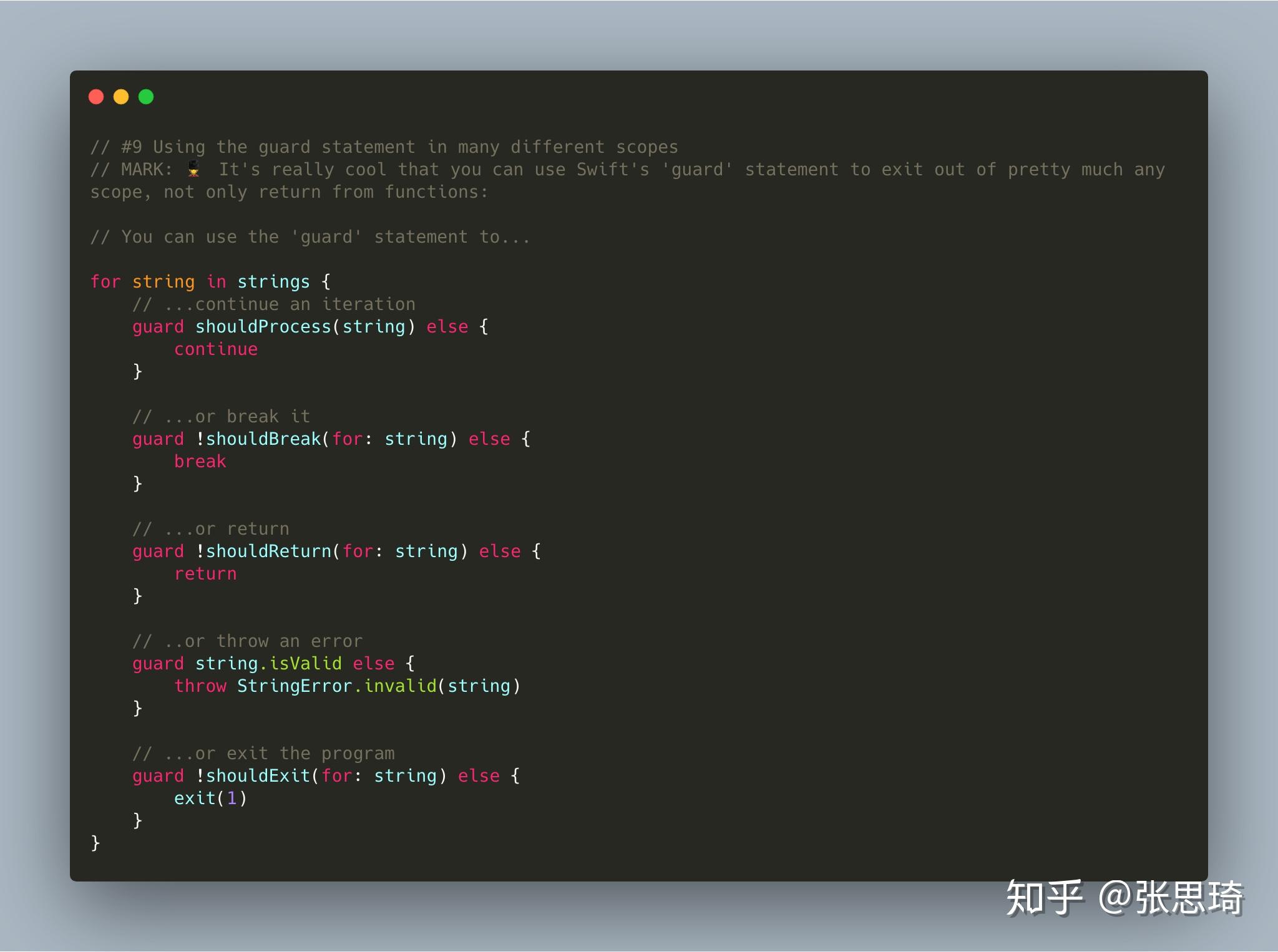 Swift Tips 009 - 知乎