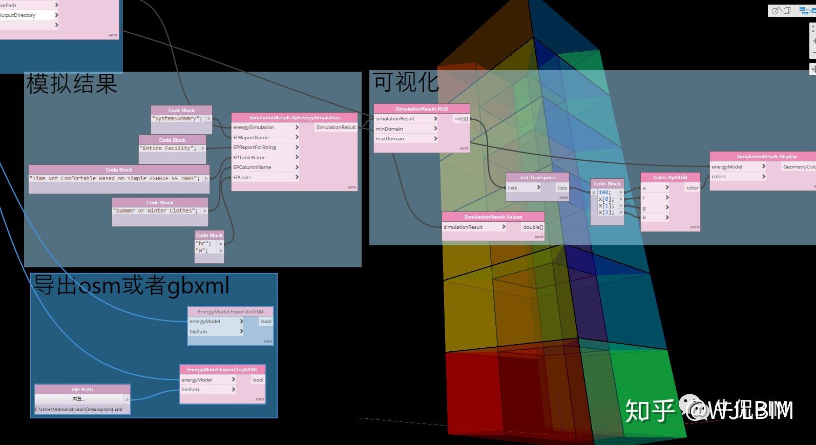基于Dynamo&Openstudio的参数化建筑能耗模拟 - 知乎