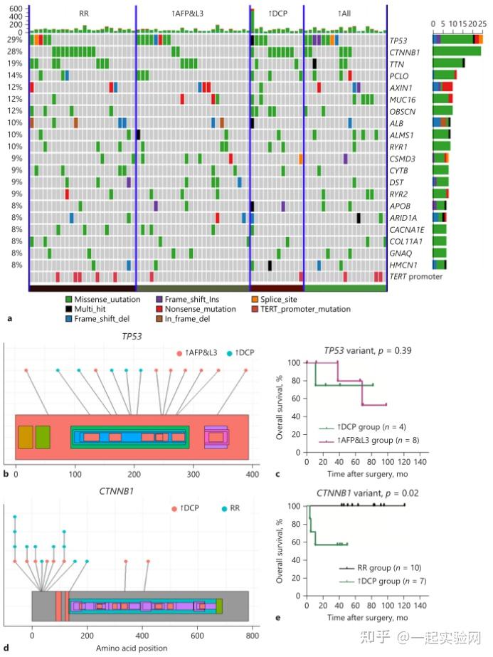血清肿瘤生物标志物与肝细胞癌综合基因组和临床特征的关联 - 知乎