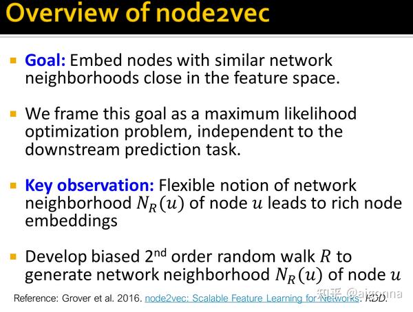 CS224W笔记-3-2. Node Embeddings - 知乎