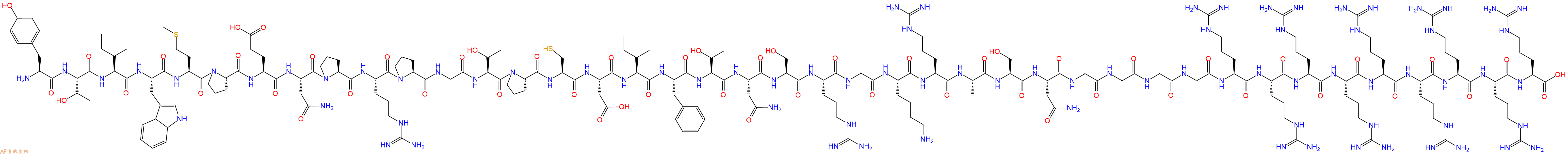 RVG-9R，1678417-57-6，H2N-YTIWMPENPRPGTPCDIFTNSRGKRASNGGGGRRRRRRRRR-OH - 知乎