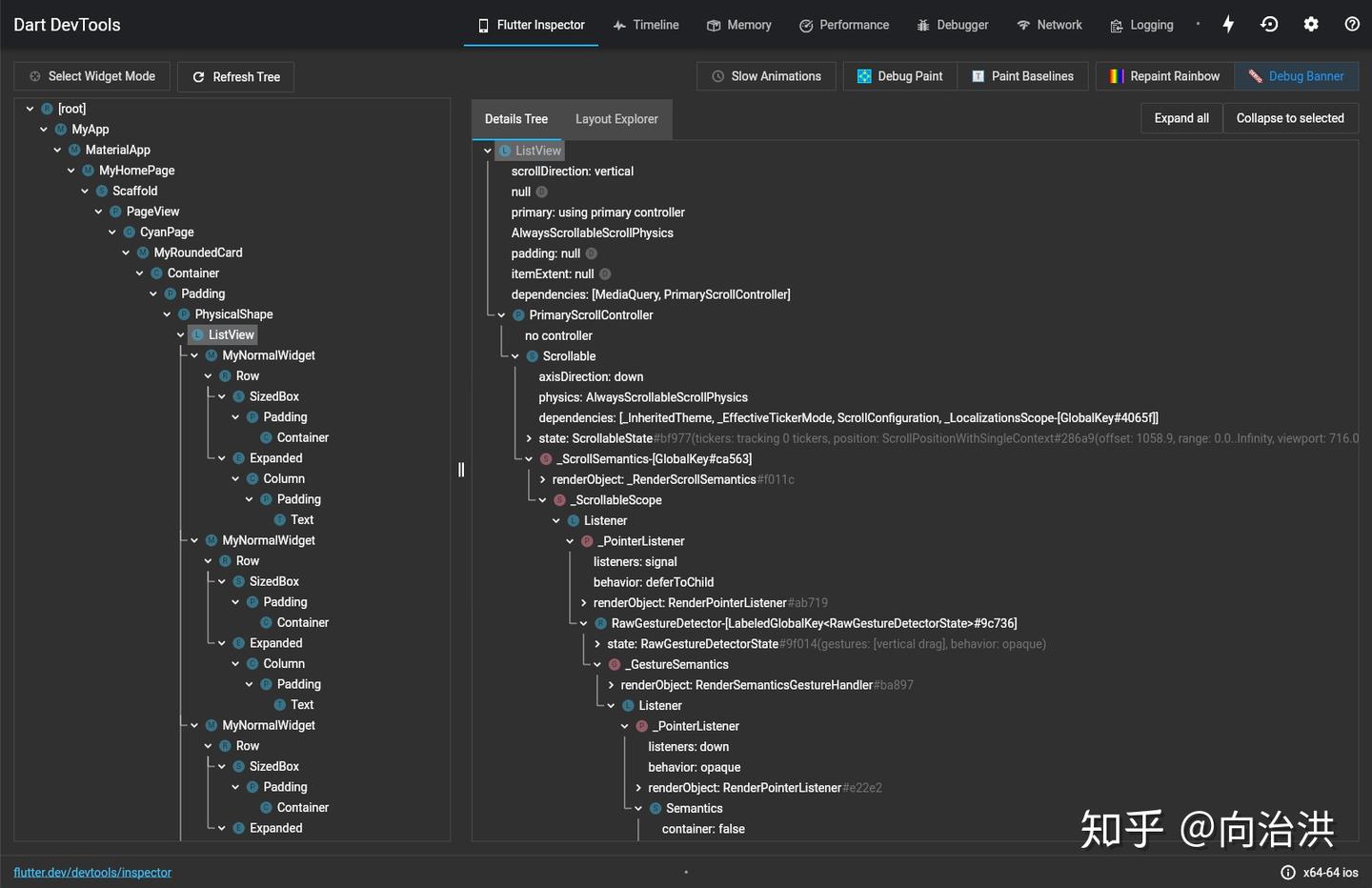 Flutter 开发之应用调试 - 知乎