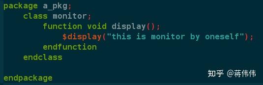 关于systemverilog package的说明 - 知乎