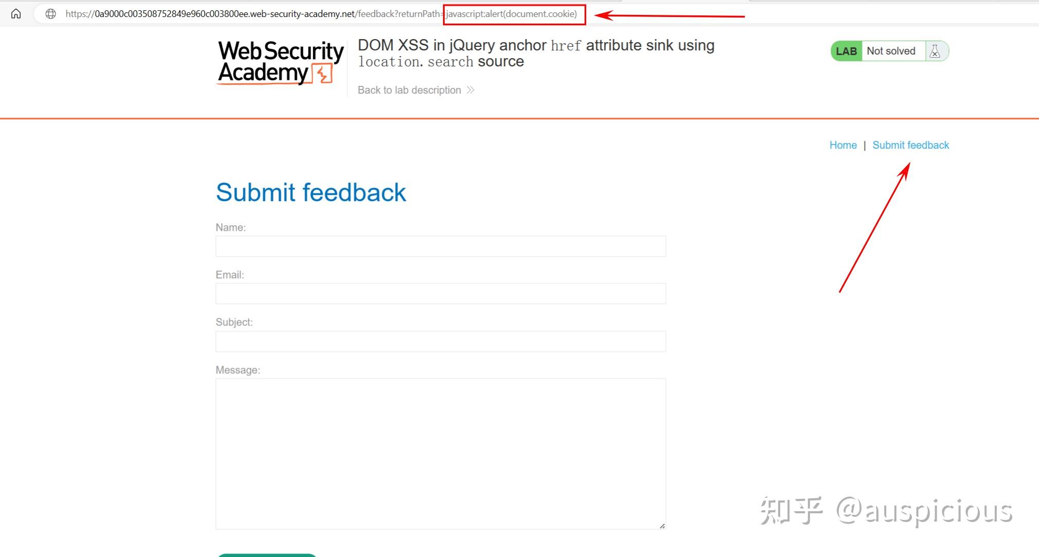 **PortSwigger**做题记录--Cross-site scripting(XSS) - 知乎