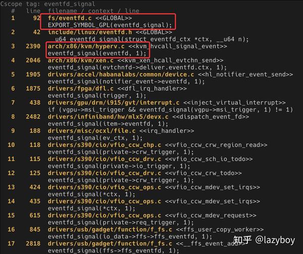 Vim Cscope:跳转到引用的位置 知乎