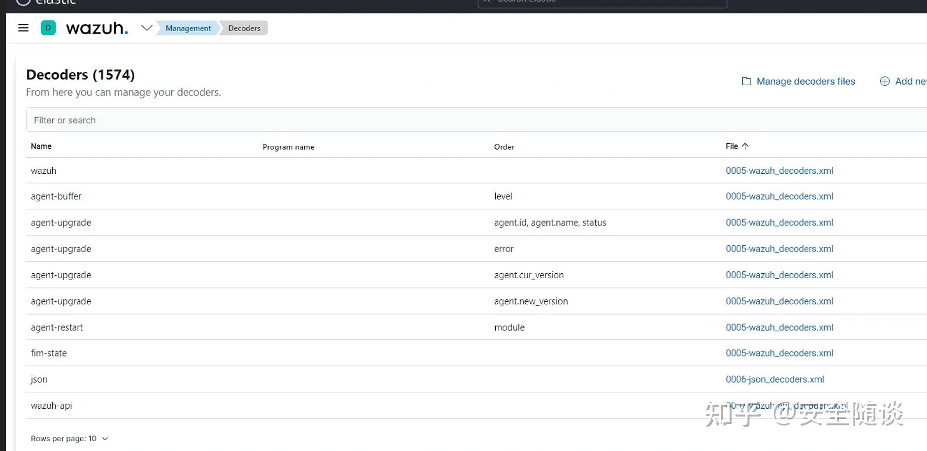 wazuh的解码器(decoder) - 知乎