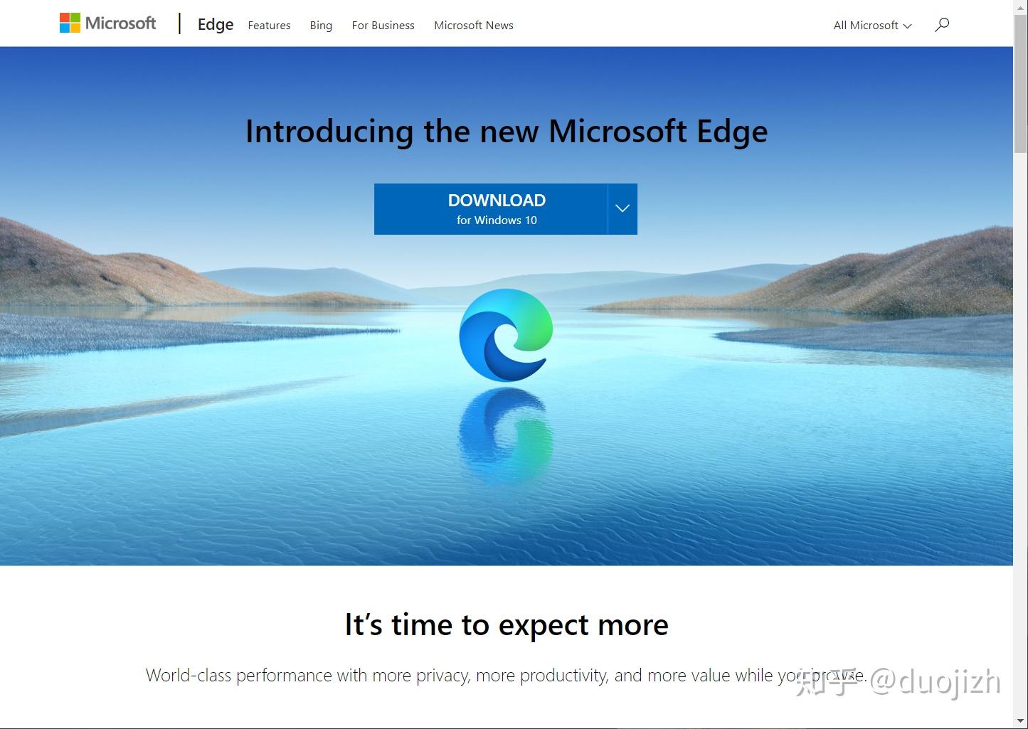 win10新版Edge代替chrome，和安装步骤 - 知乎