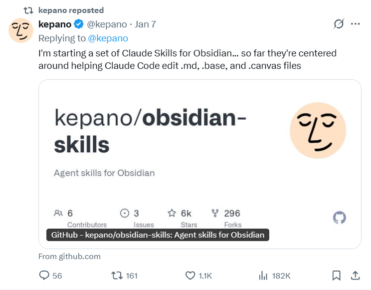 OpenCode接入Obsidian 官方开源Skills工具，实现写作工作流 - 知乎