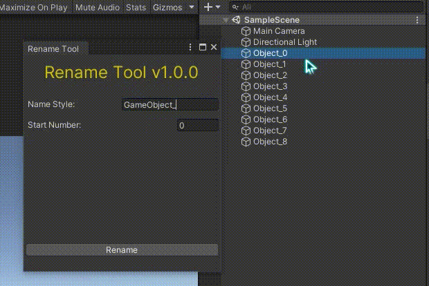Unity 拓展工具 | 批量改名工具 - 知乎