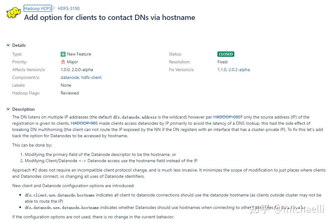 聊聊复杂网络环境下hdfs的BlockMissingException异常|参数dfs.client.use.datanode.hostname - 知乎