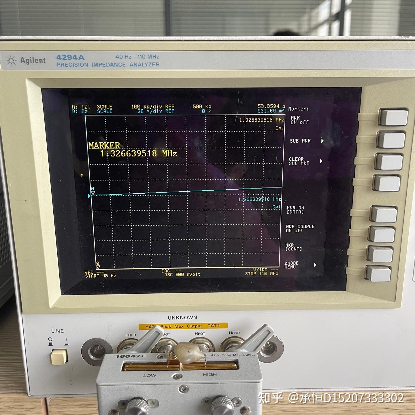 Agilent keysight HP 4294A端子适配器精密阻抗分析仪 4294A安捷伦阻抗分析仪|安捷伦4294A|40Hz到110MH ...