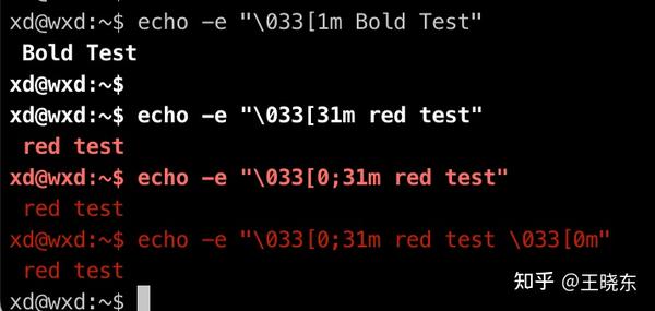 ANSI转义代码(ansi escape code) - 知乎