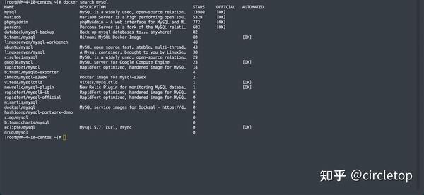 Docker挂载mysql 知乎
