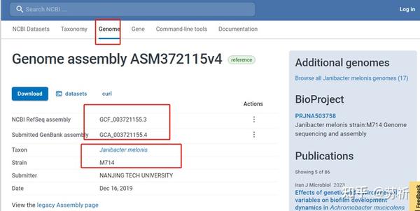 ncbi-genome-download：根据GCA号或者物种名称批量下载NCBI基因组 - 知乎