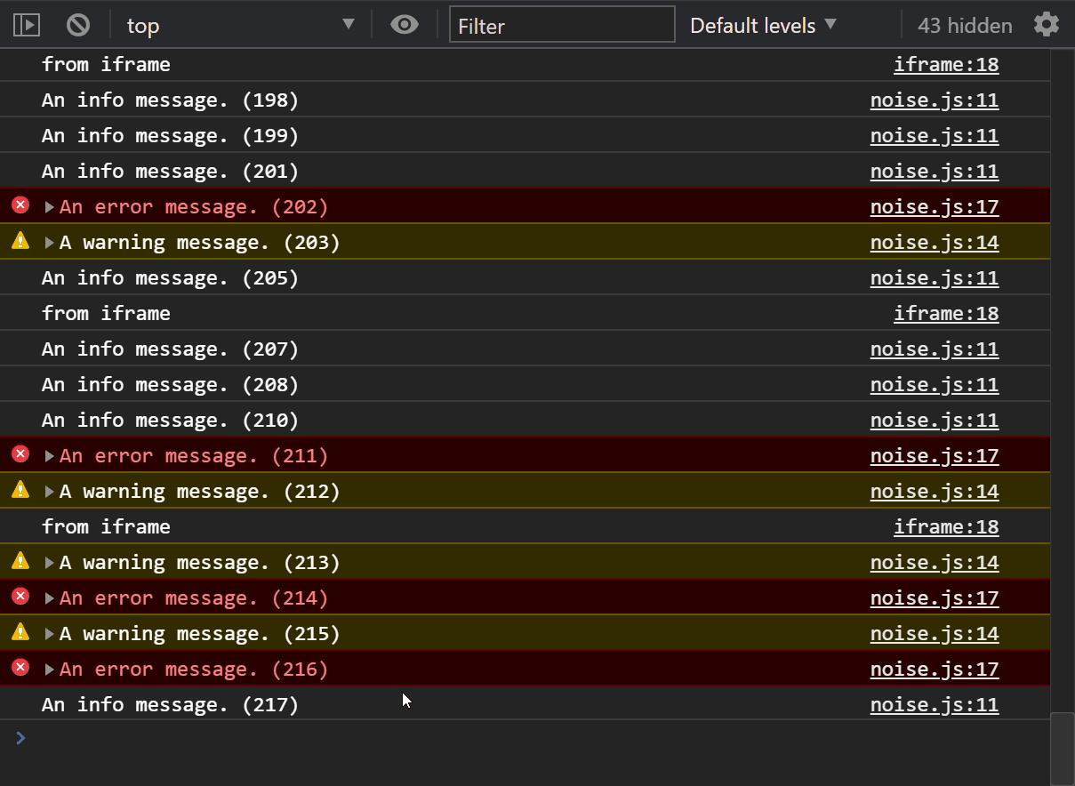 【Debug】各种前端Debug技巧系列第 5篇 Console - Messages - 知乎