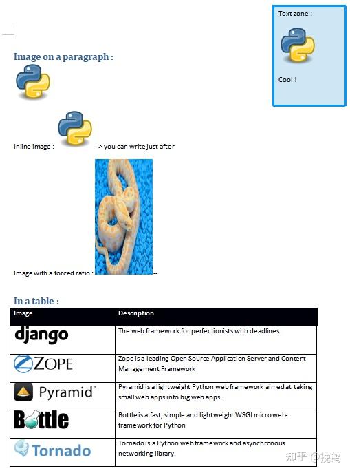 python docx-template - 知乎