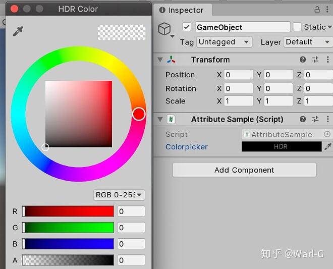Unity手册—Attribute汇总说明 - 知乎