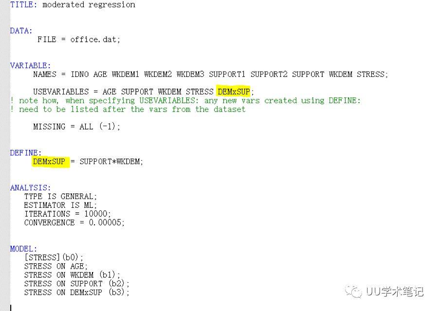 MPlus 基础篇: CFA,EFA,中介,调节调节模型 - 知乎