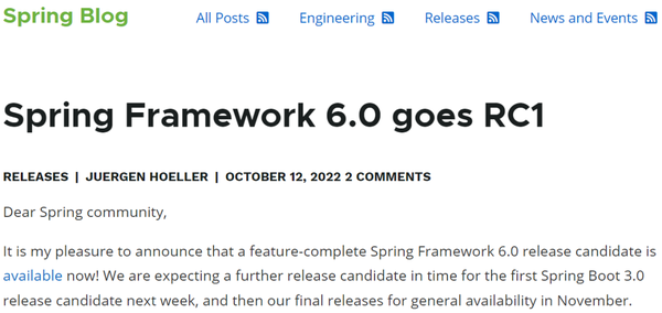 Spring 6.0 要来了，太强了！ - 知乎