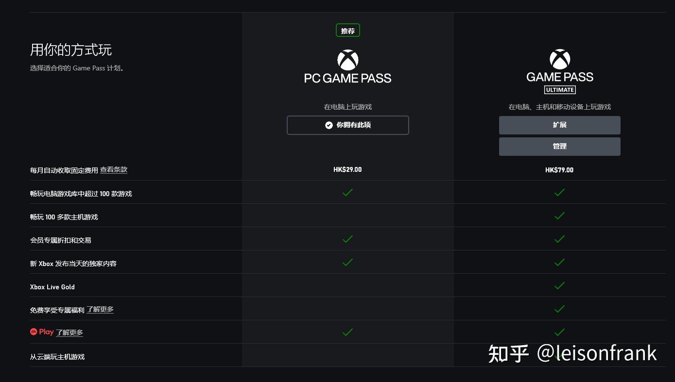 PC Game Pass：PC版XGP - 知乎