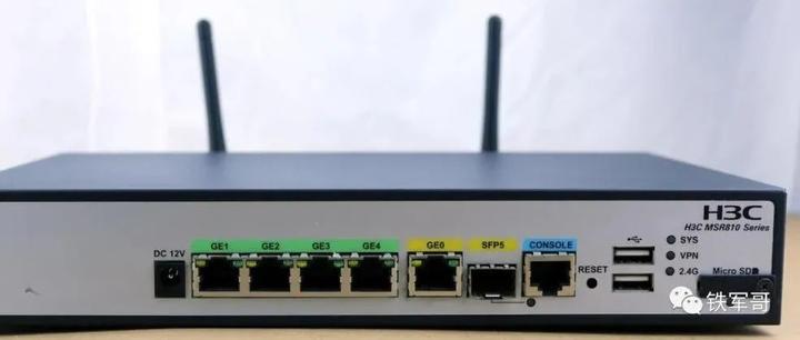 淘了一台二手的H3C企业路由器，就用它来打开网络世界的大门 - 知乎