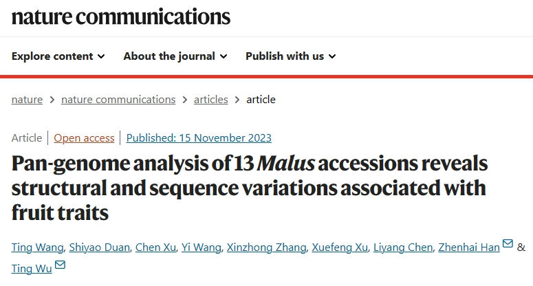 Nature Commun | 内含子有重要贡献！中国农大韩振海/吴婷课题组揭示内含子变异调控果实着色新机制 - 知乎