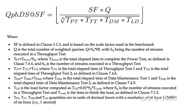 TPC和TPC-DS的介绍 - 知乎