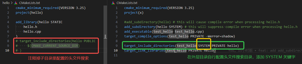 5分钟掌握cmake(19): 使用 SYSTEM 关键字忽略三方库头文件的编译警告 - 知乎
