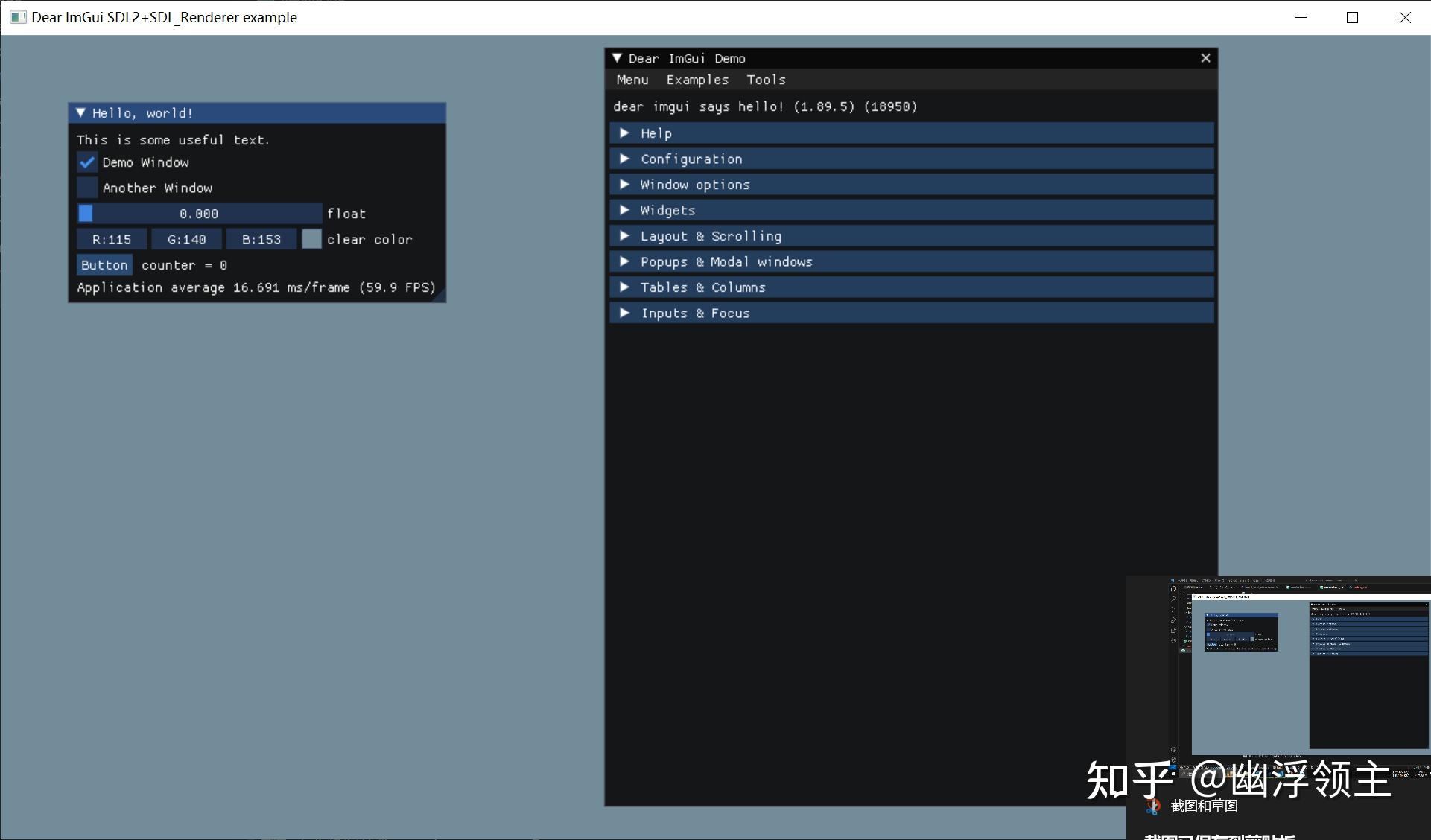 C++伙同xmake在SDL2下使用imgui - 知乎