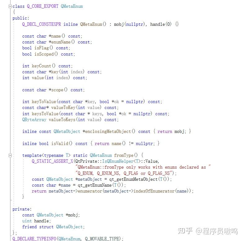 Qt Core学习日记——第四天QMetaEnum（下） - 知乎