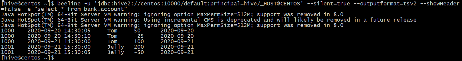 hive的beeline使用 - 知乎