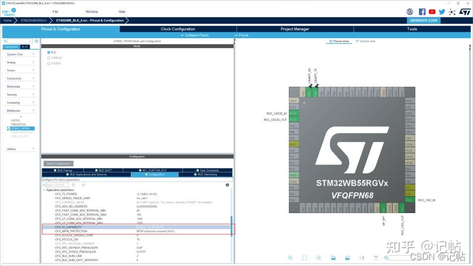 STM32WB55_NUCLEO开发（6）----手机与STM32WB通过配对后进行数值比较 - 知乎