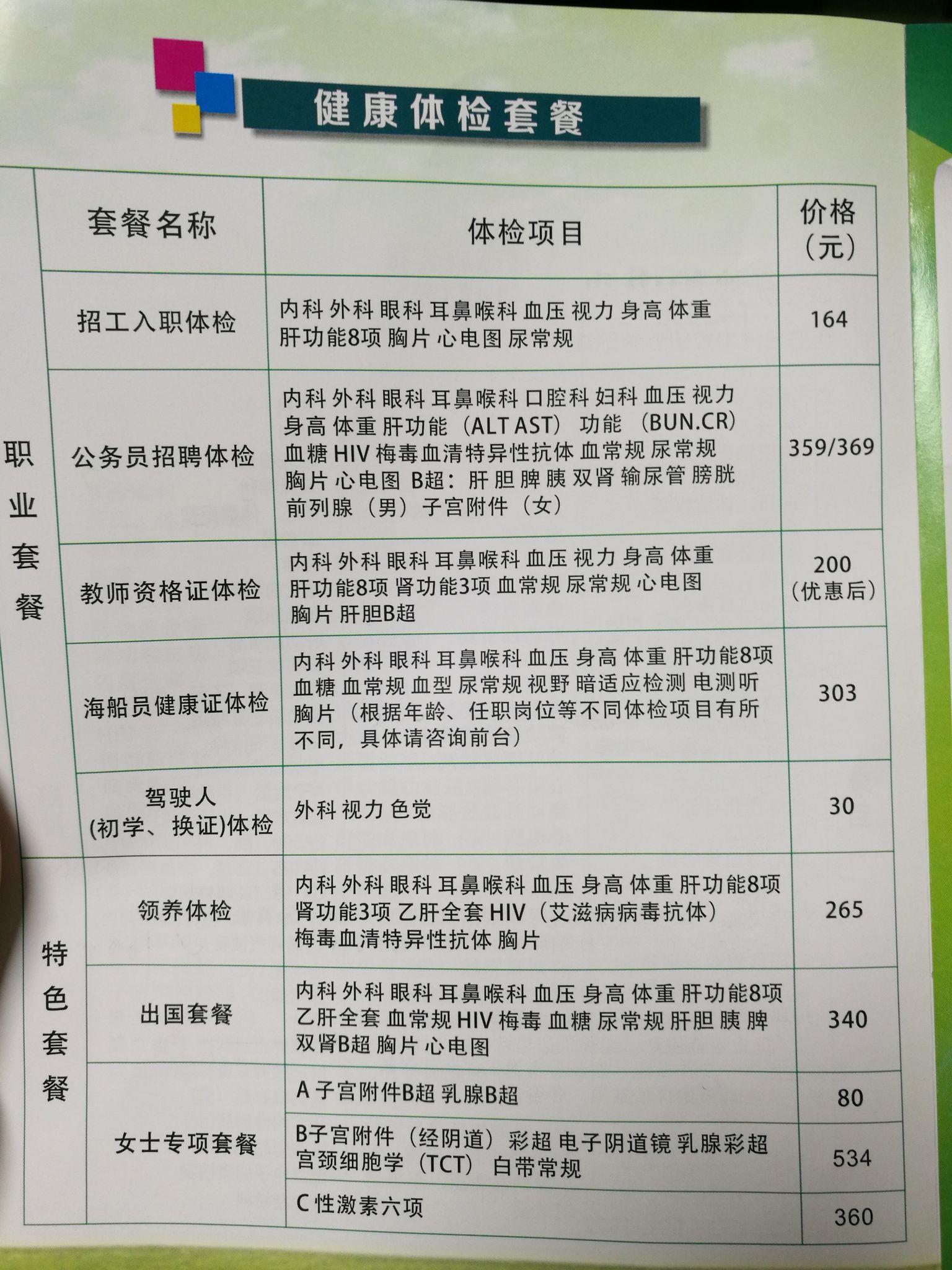 入职体检一般做哪些项目? 知乎