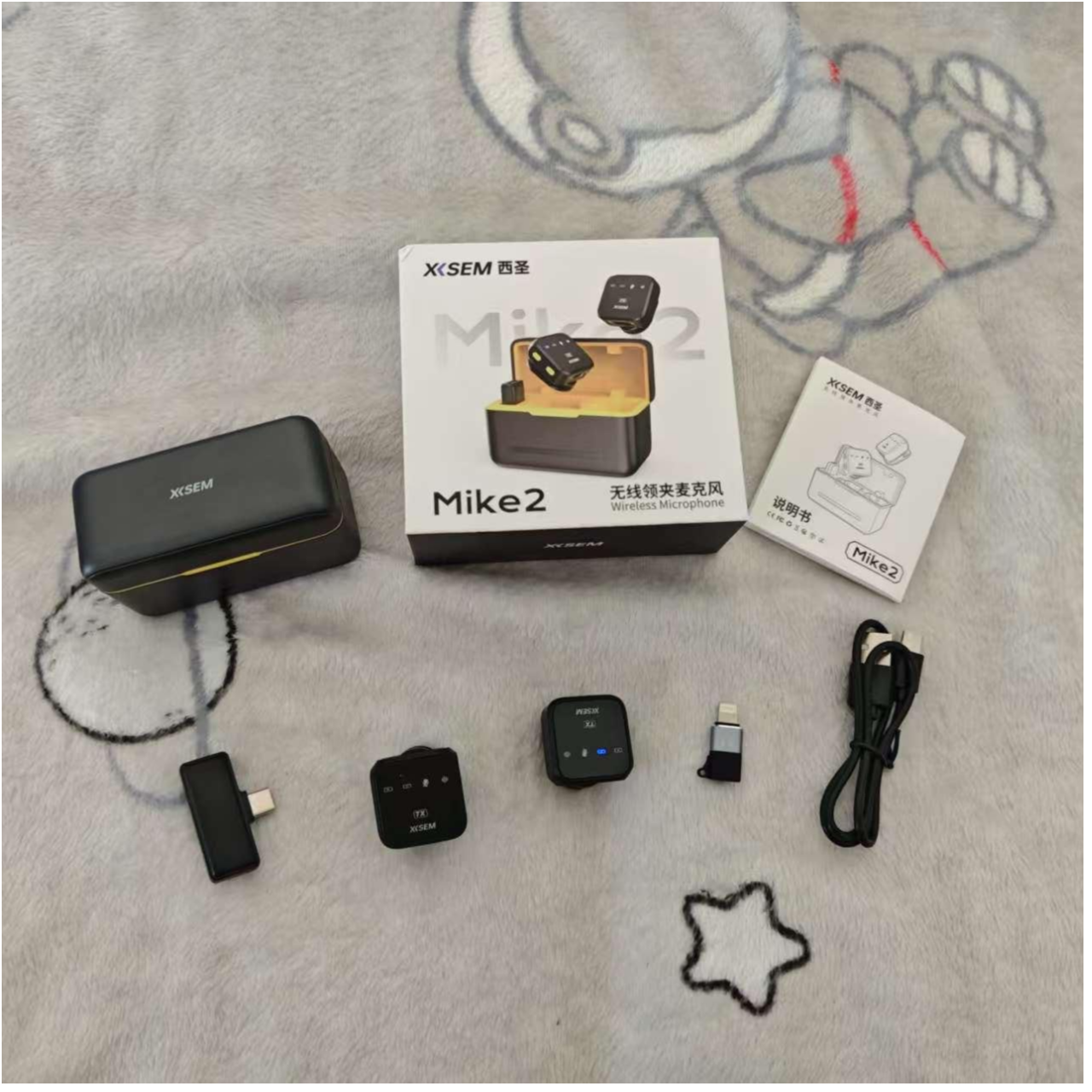 西圣Mike2能一拖二无线麦克风，不到200元这也太有性价比了吧 - 知乎