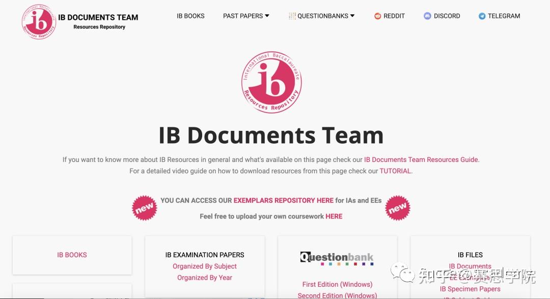 IB满分学长学姐力荐的宝贵学习资源(含全套笔记)，看这一篇就够了！ - 知乎