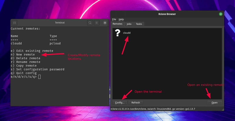 Rclone Browser 让你在 Linux 中以图形化的方式与云服务同步数据 - 知乎