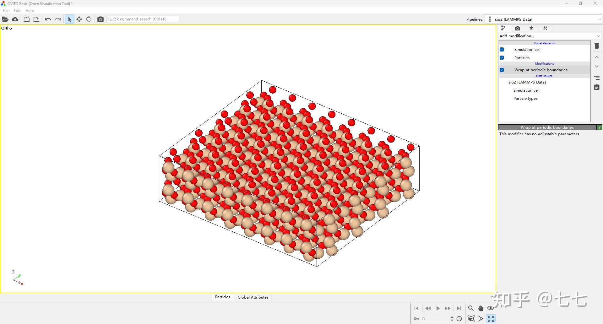 Lammps建模之建立SiO2层（得到cif、data文件） - 知乎