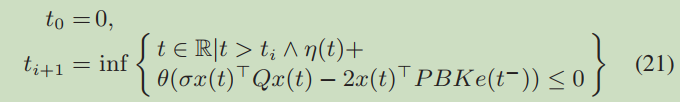 Dynamic Triggering Mechanisms for Event-Triggered Control - 知乎