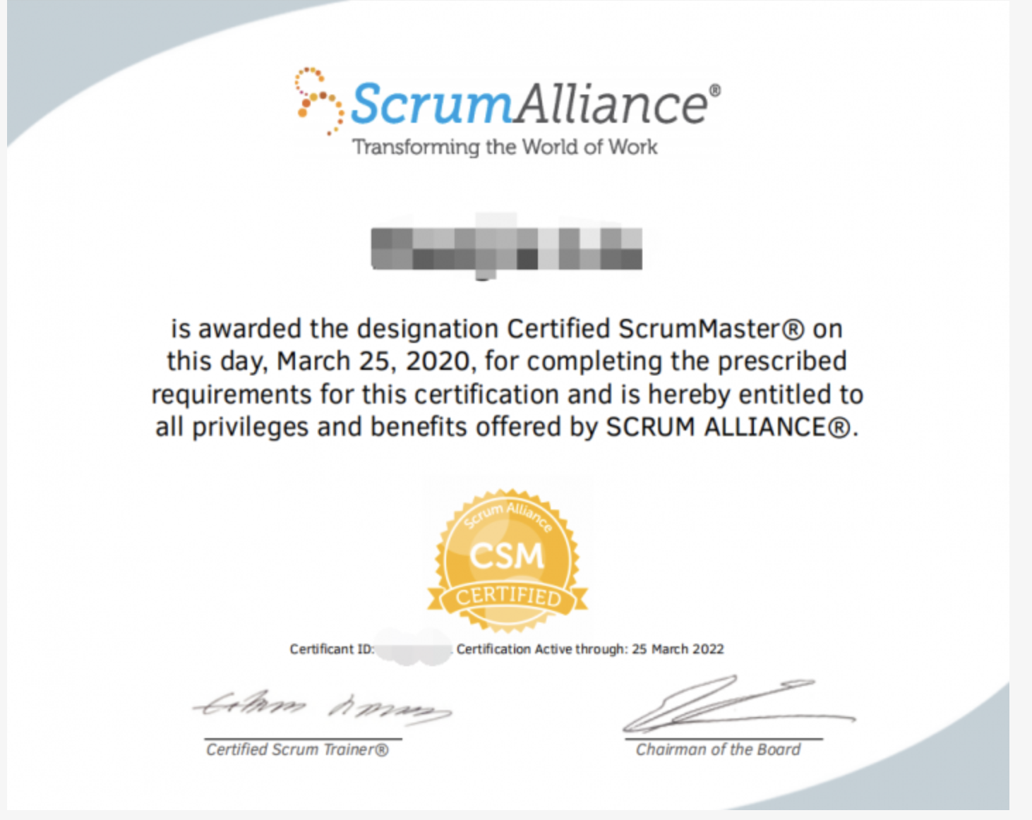 权威的国际敏捷认证Certified Scrum Master (CSM) - 知乎