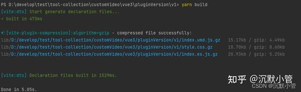 【npm】基于vue3制作自己的npm包+ts【超详细+源码】 - 知乎