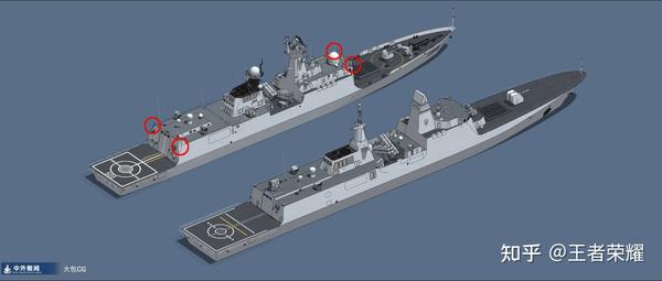 对新近下水的“054B”（057）大型隐身护卫舰机械旋转两面阵S波段有源相控阵雷达性能的分析分享 - 知乎