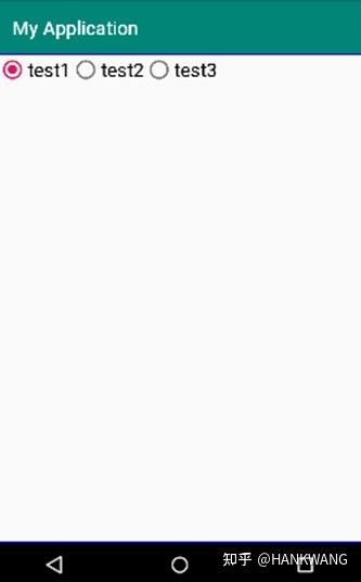 Android Studio之RadioButton基本使用 - 知乎
