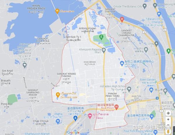 区域解析：新金边Sen Sok（森速）区 - 知乎