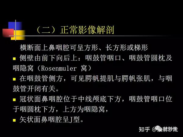 收藏必备 鼻咽部的ct详细解剖 知乎